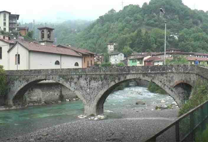 Ponte medioevale di San Bernardino Pista ciclo-pedonale
