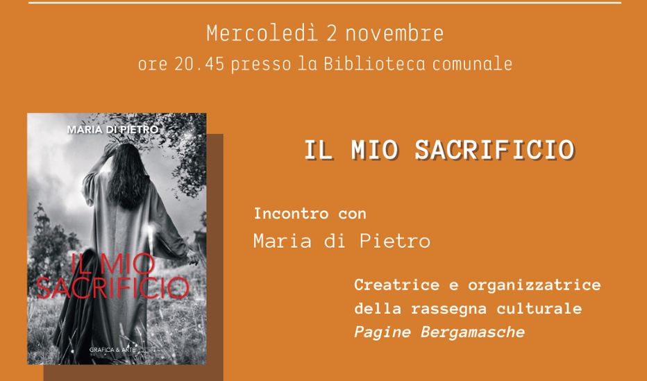 AUTUNNO D'AUTORE a Biblioteca Comunale di Pradalunga da 02/11/2022 al ... AUTUNNO D'AUTORE a Biblioteca Comunale di Pradalunga da 02/11/2022 al ...