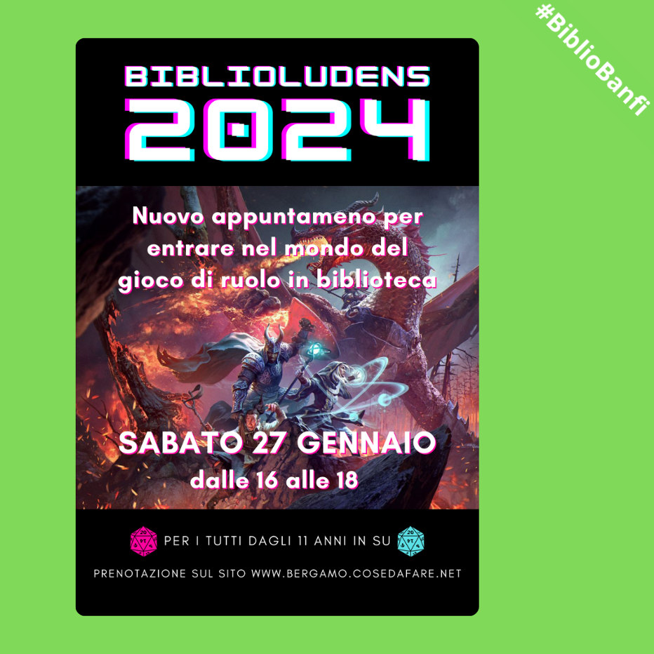 Giochi di ruolo in biblioteca a Biblioteca Comunale Giochi di ruolo in biblioteca a Biblioteca Comunale